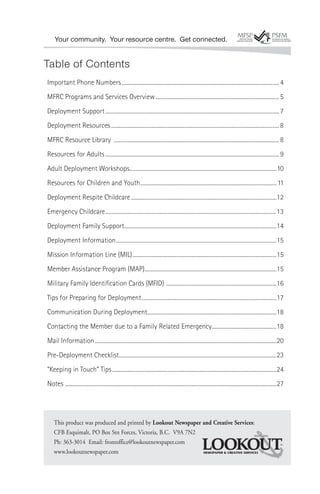 Deployment Booklet | PDF