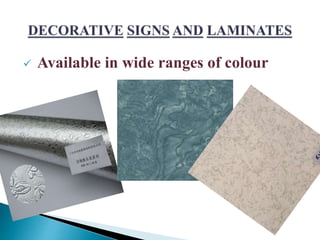 Melamine Formaldehyde | PPTX