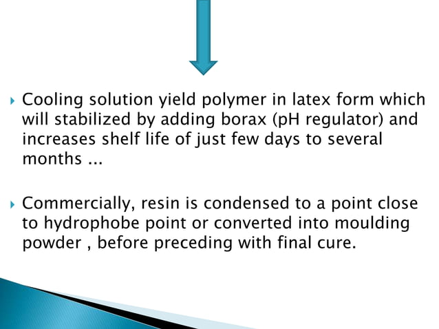 Melamine Formaldehyde | PPTX