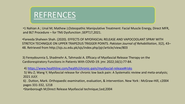 Myofascial release technique(MFR).pptx