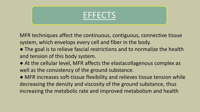 Myofascial release technique(MFR).pptx
