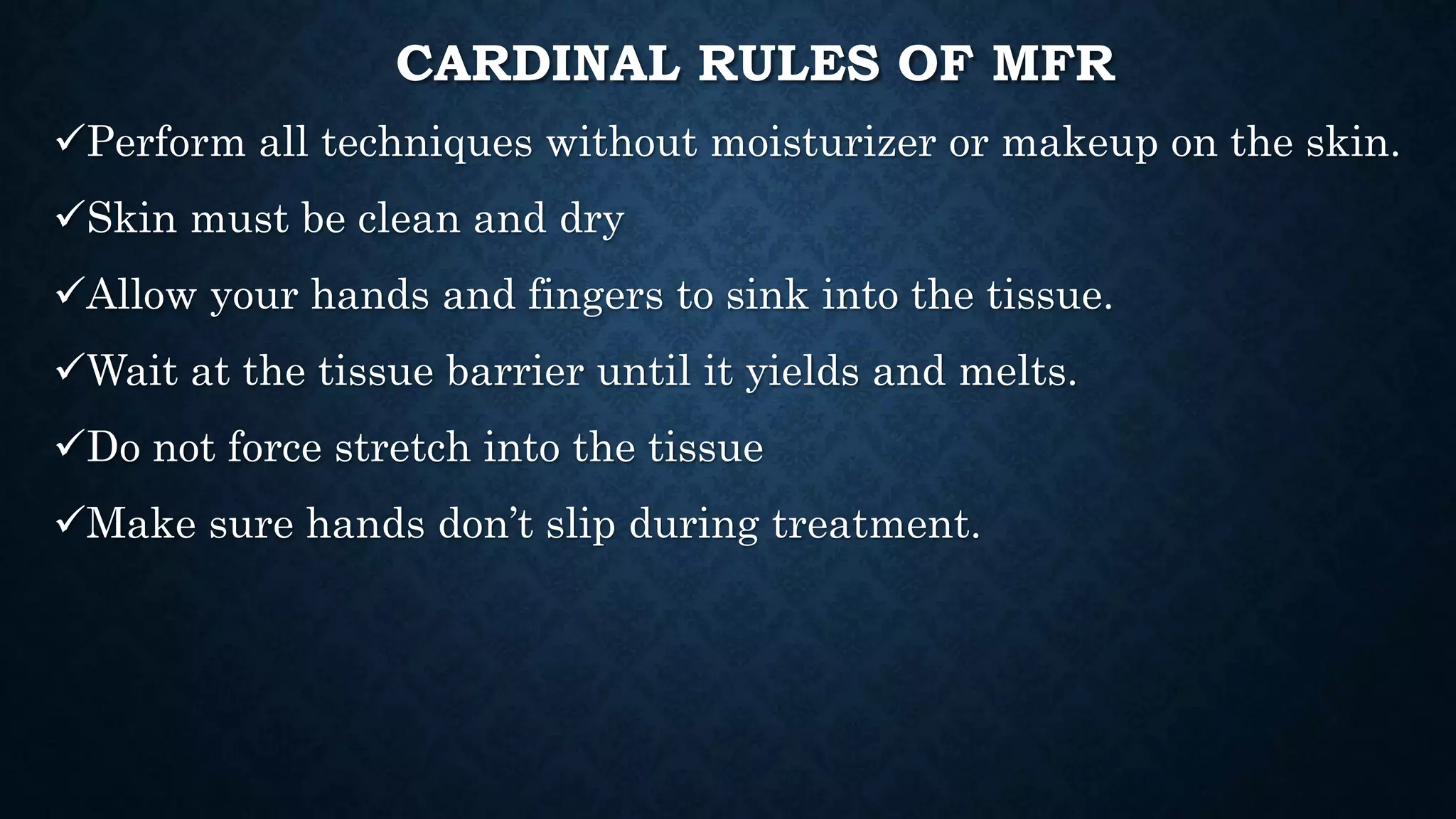 Myofascial release PPT | PPTX