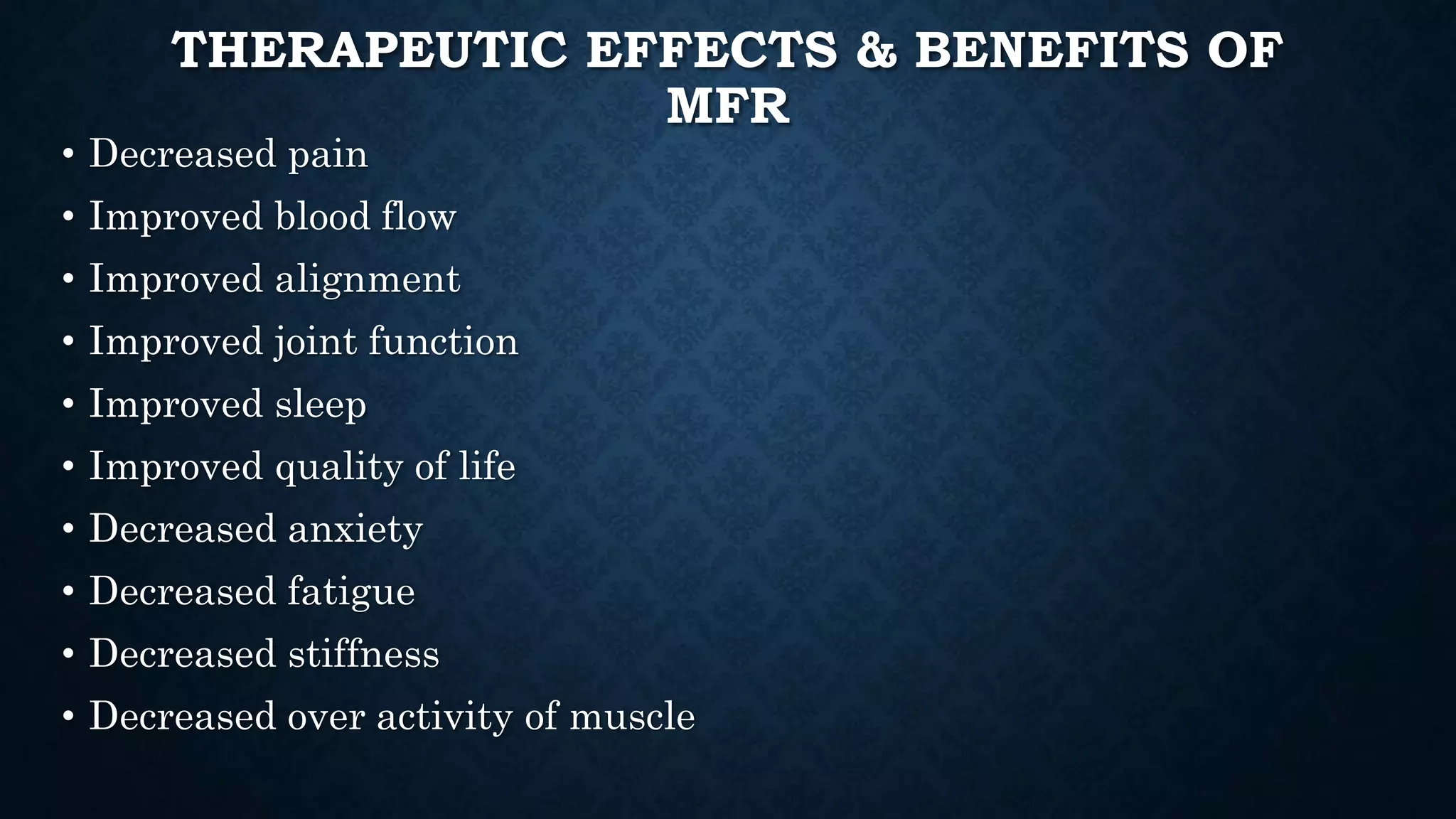 Myofascial release PPT | PPTX