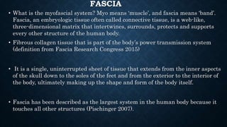 Myofascial release PPT | PPTX