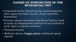 Myofascial release PPT | PPTX