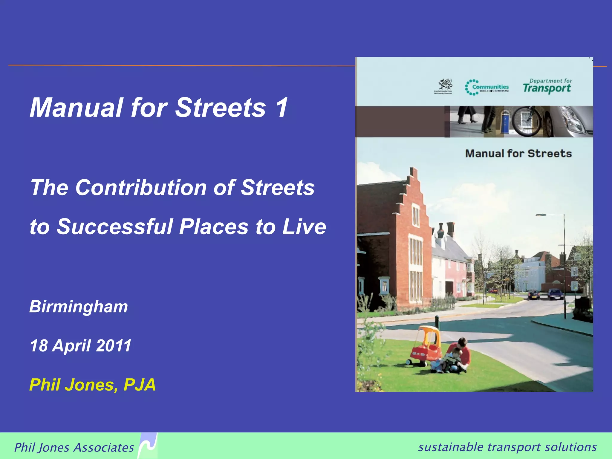 Manual for Streets 1 | PDF | Landscaping | Home & Garden