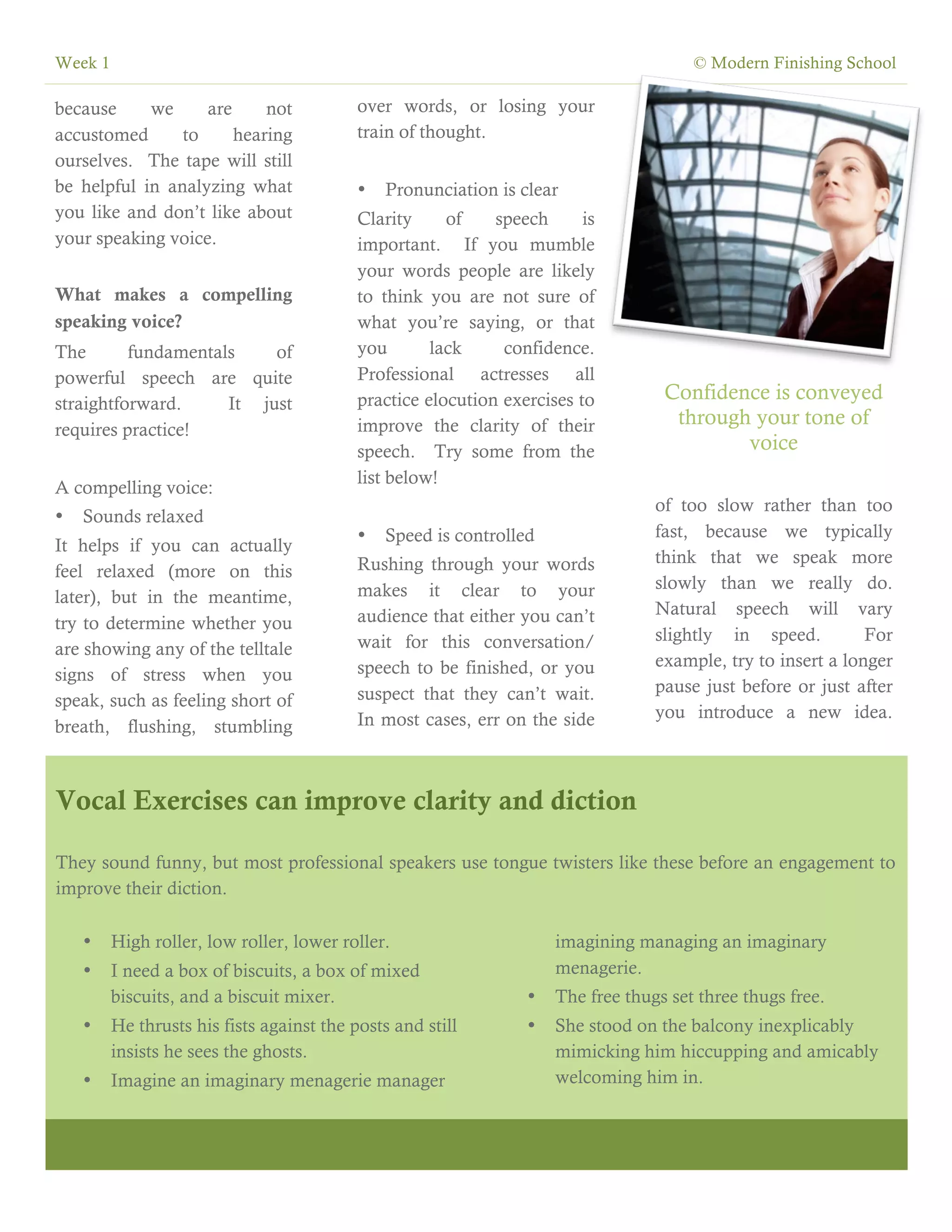 Poise and Posture | PDF