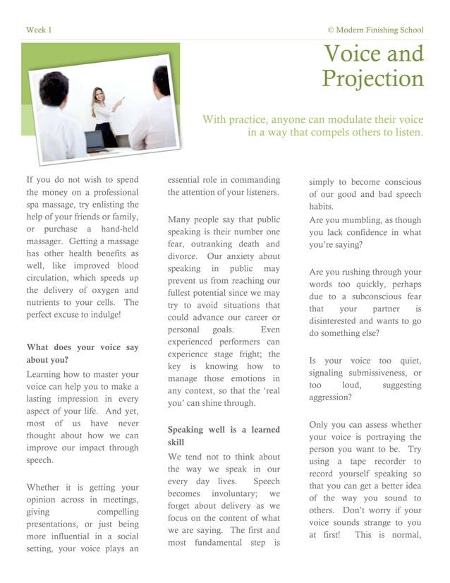 Poise and Posture | PDF