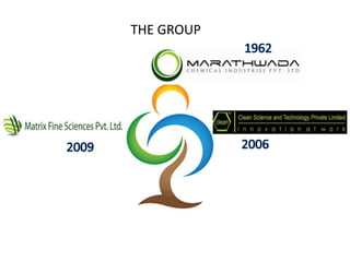 Matrix Fine Sciences Pvt Ltd | PPTX