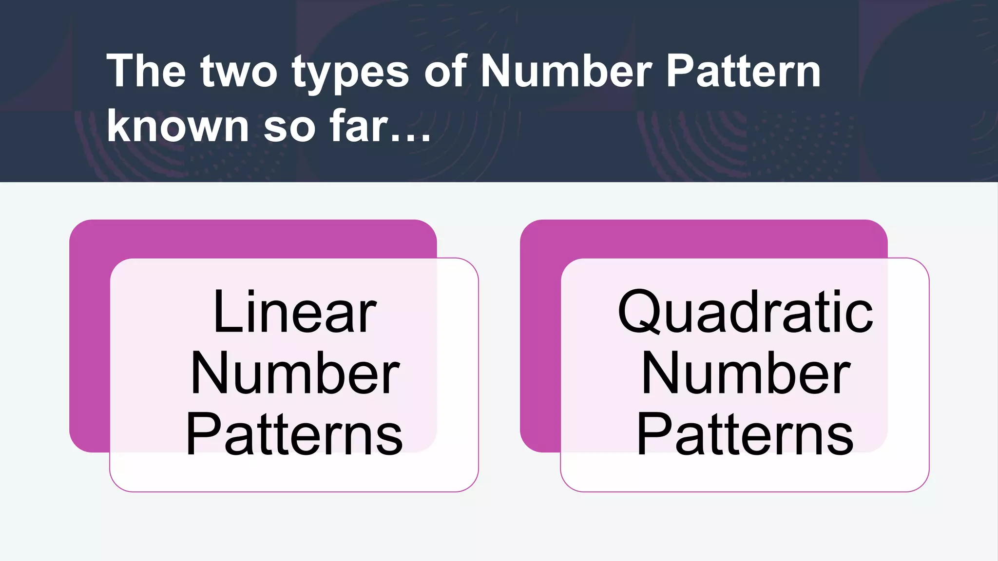 Number Patterns 1 Lesson | PPT