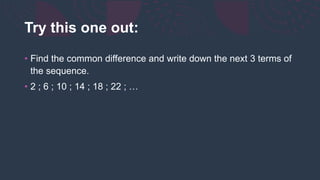 Number Patterns 1 Lesson | PPT