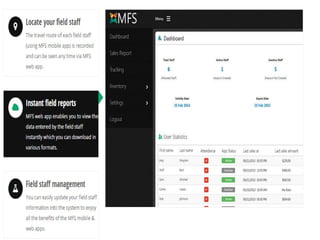 Field staff management software | PPT