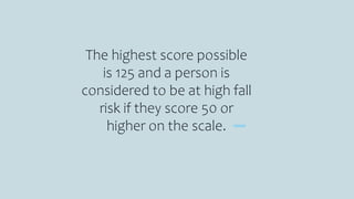 morse fall score.pptx