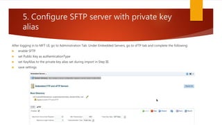Oracle Managed Files Transfer- Key based authentication | PPTX