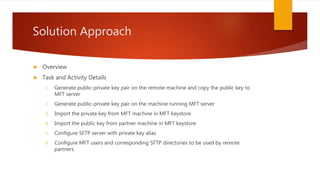 Oracle Managed Files Transfer- Key based authentication | PPTX