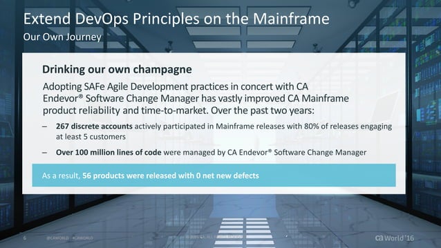 Roadmap Session: Achieve DevOps on the Mainframe for Faster Time to Market | PPT