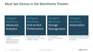 Tech Talk: Mainframe Team Center—Event Management and Automation Sneak ...