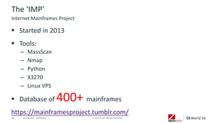 Gaps in Your Defense: Hacking the Mainframe | PPT