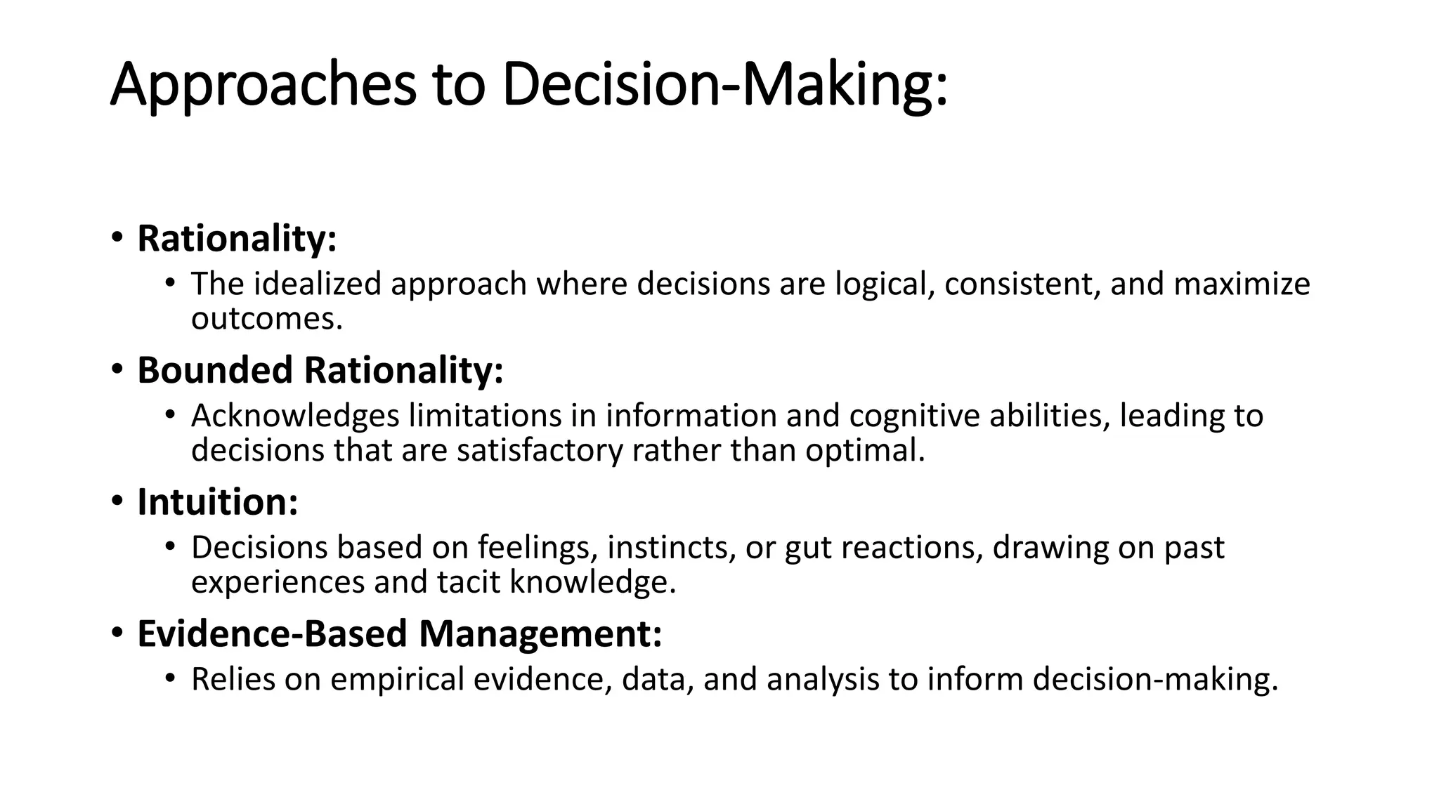 MF UNIT 4 DECISION MAKING.pptx | Free Download
