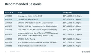 M3A Services Monitor, Measure, Manage and Alert | PPT