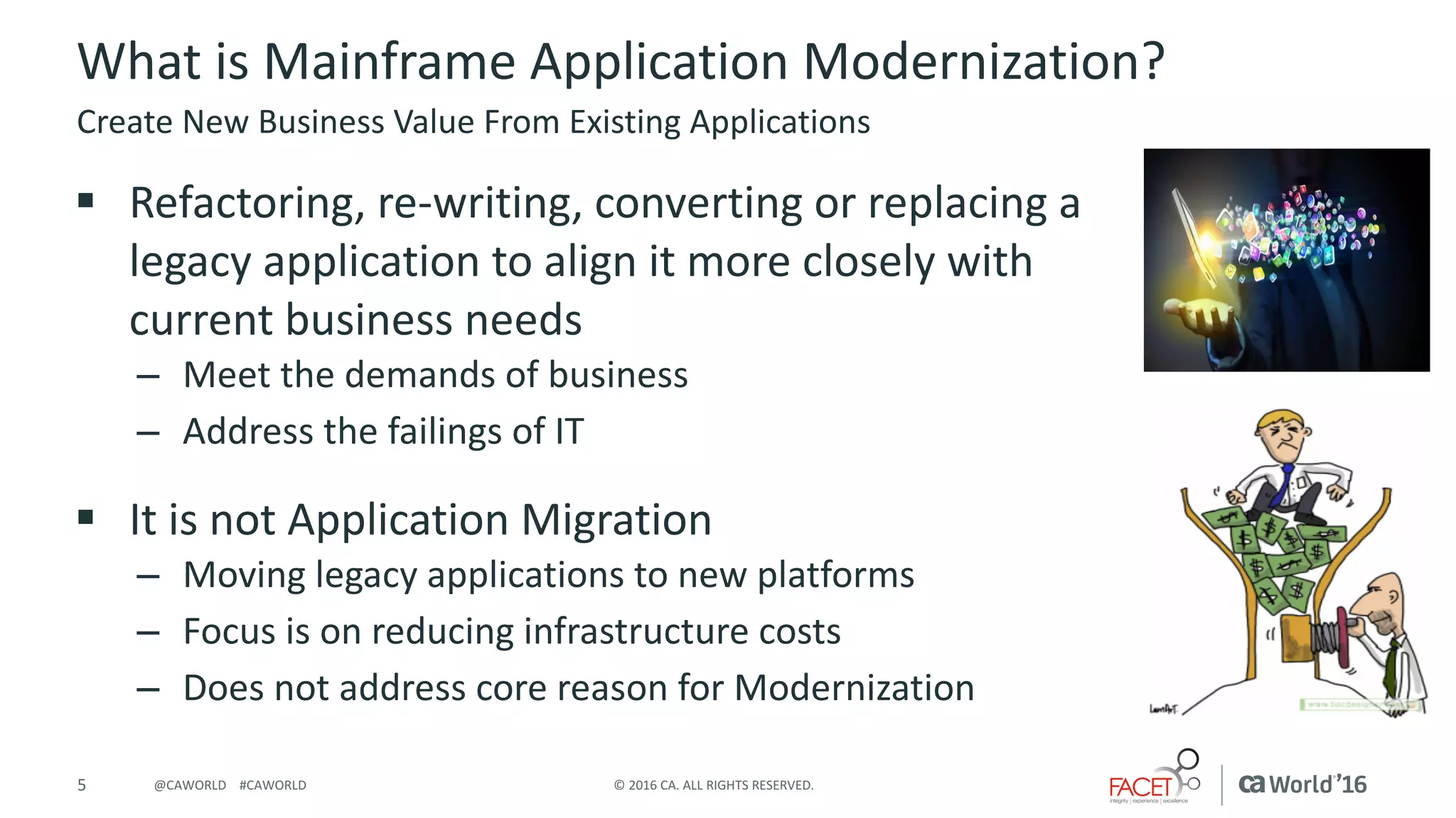 Mainframe Application Modernization for Enterprise Developers | PDF