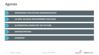 Mainframe Application Modernization for Enterprise Developers | PDF