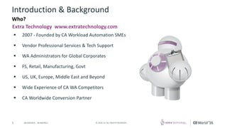 Migrating from Redwood to CA Workload Automation AE (AutoSys ...