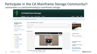 Mainframe Storage Management, Disaster Recovery and Archival Best ...