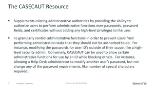 Pre-Con Ed: CA ACF2 and CA Top Secret – Part 2: Advanced Security ...