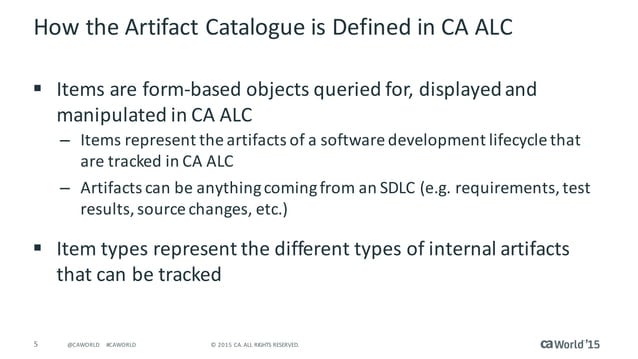 Extend Your Catalog of Artifacts and Breeze Through Your Next Audit ...