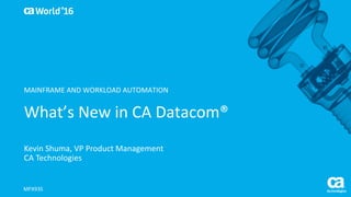 What’s new in CA Datacom | PPT