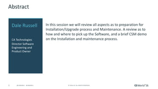 CA Datacom®/AD Installation/Upgrade and Maintenance | PPT