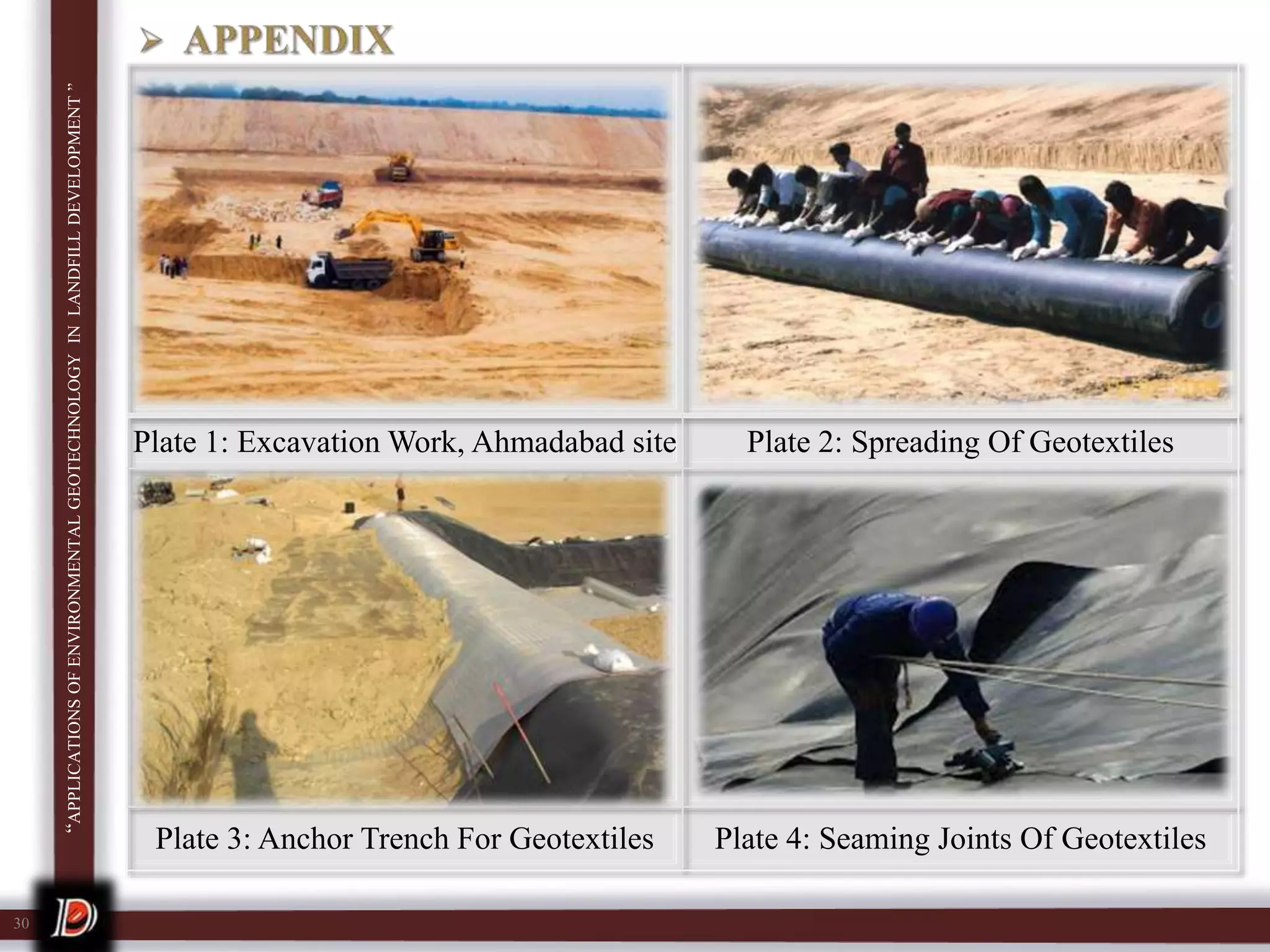environmental geotechnical applications in sanitary landfill design | PPTX