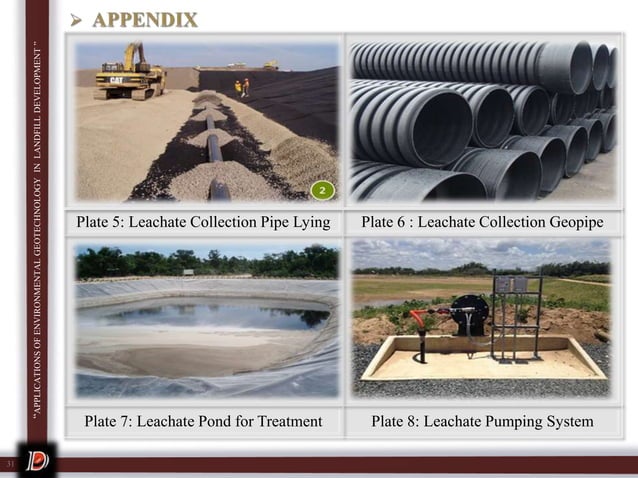 environmental geotechnical applications in sanitary landfill design | PPTX | Geology | Science