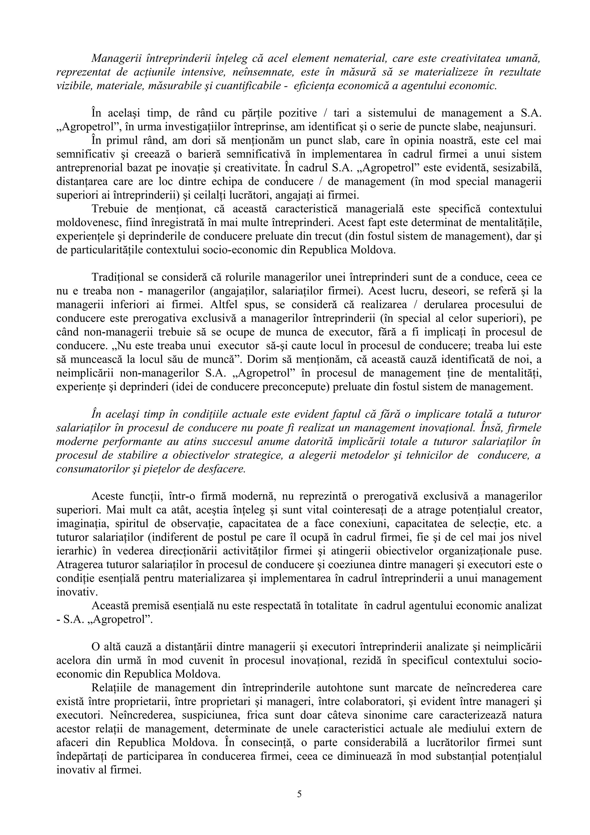 Mg. modalitati de eficientizare. mg. inovational | PDF