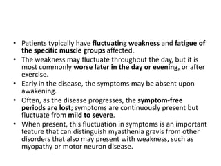 Myasthenia gravis | PPTX
