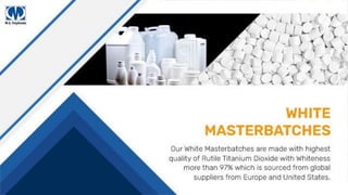 Oxy Bio Degradable Masterbatch | PPT