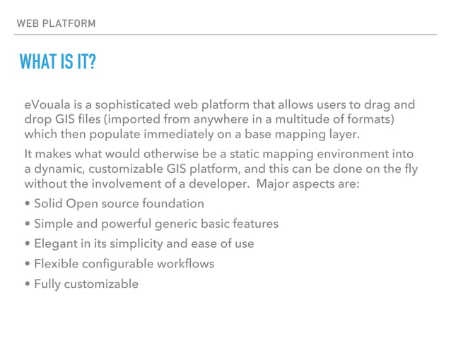 Mapgears - Technical product overview | PPT
