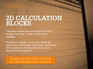 2D calculation blocks | PDF