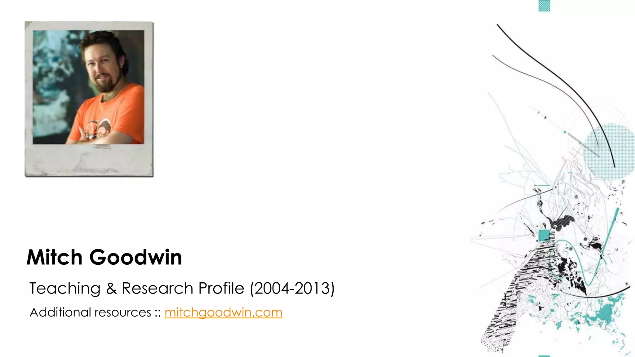 Teaching & Reserach Profile | PPT