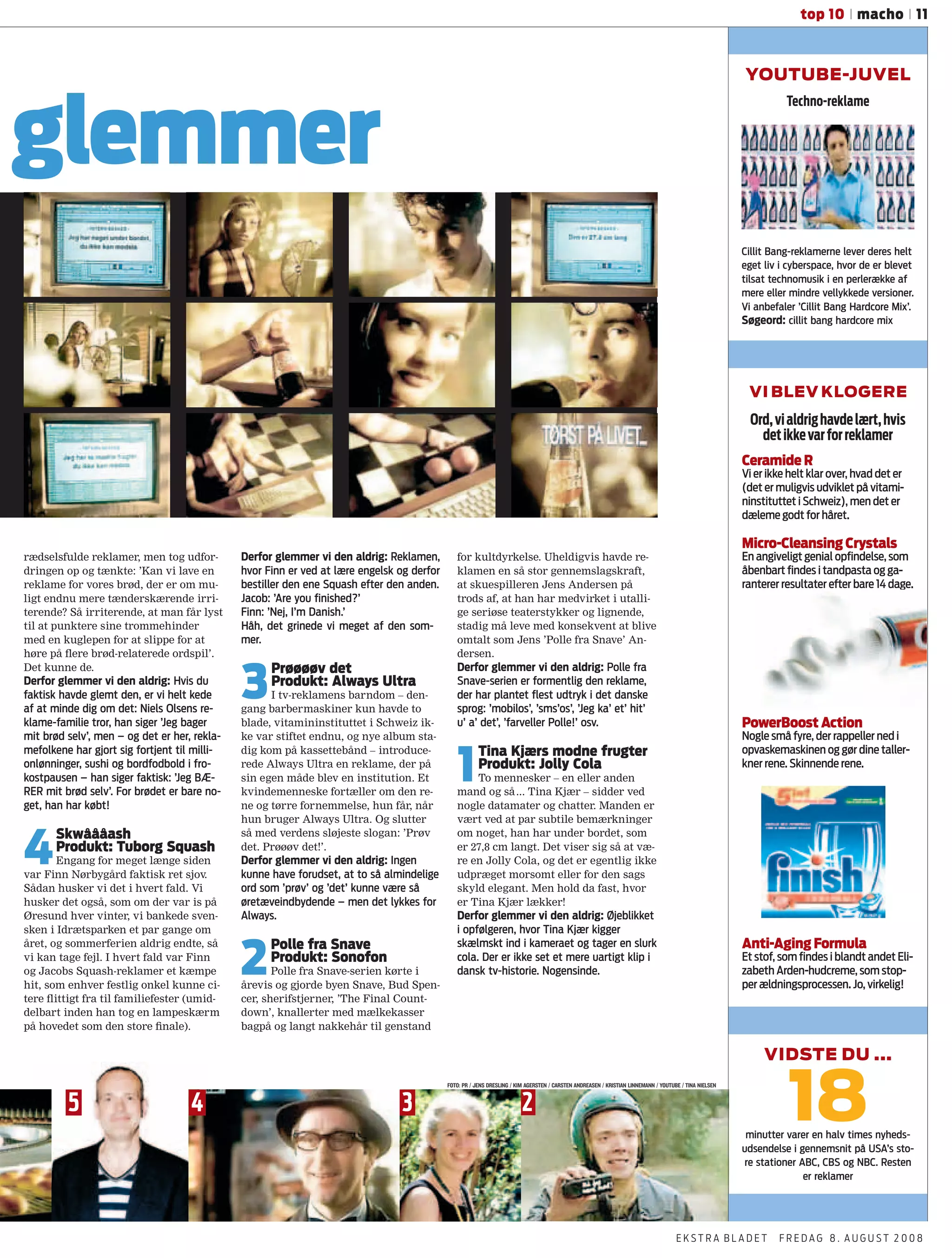 Top 10 reklamer/Ekstra Bladet | PDF