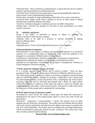 Mg2351. principles of management 2mark | PDF