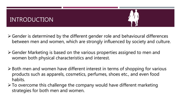 Gender based marketing | PPTX