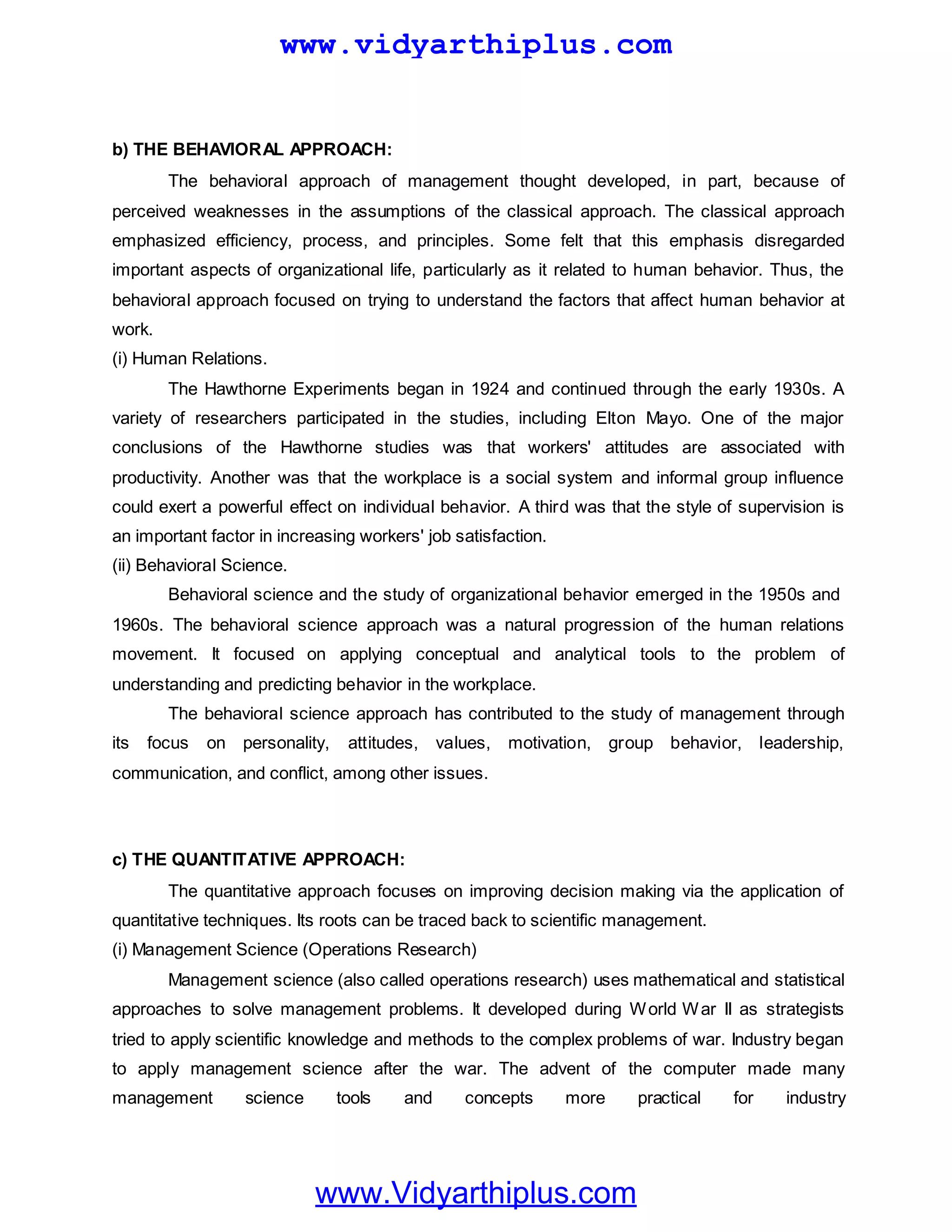 Mg6851-principles of management | PDF