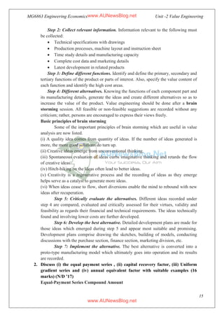 MG6863-Unit-2.pdf | Stocks and Bonds | Personal Investing
