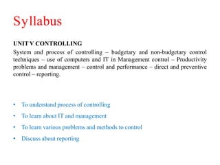 MG8591 Principles of Management | PPTX