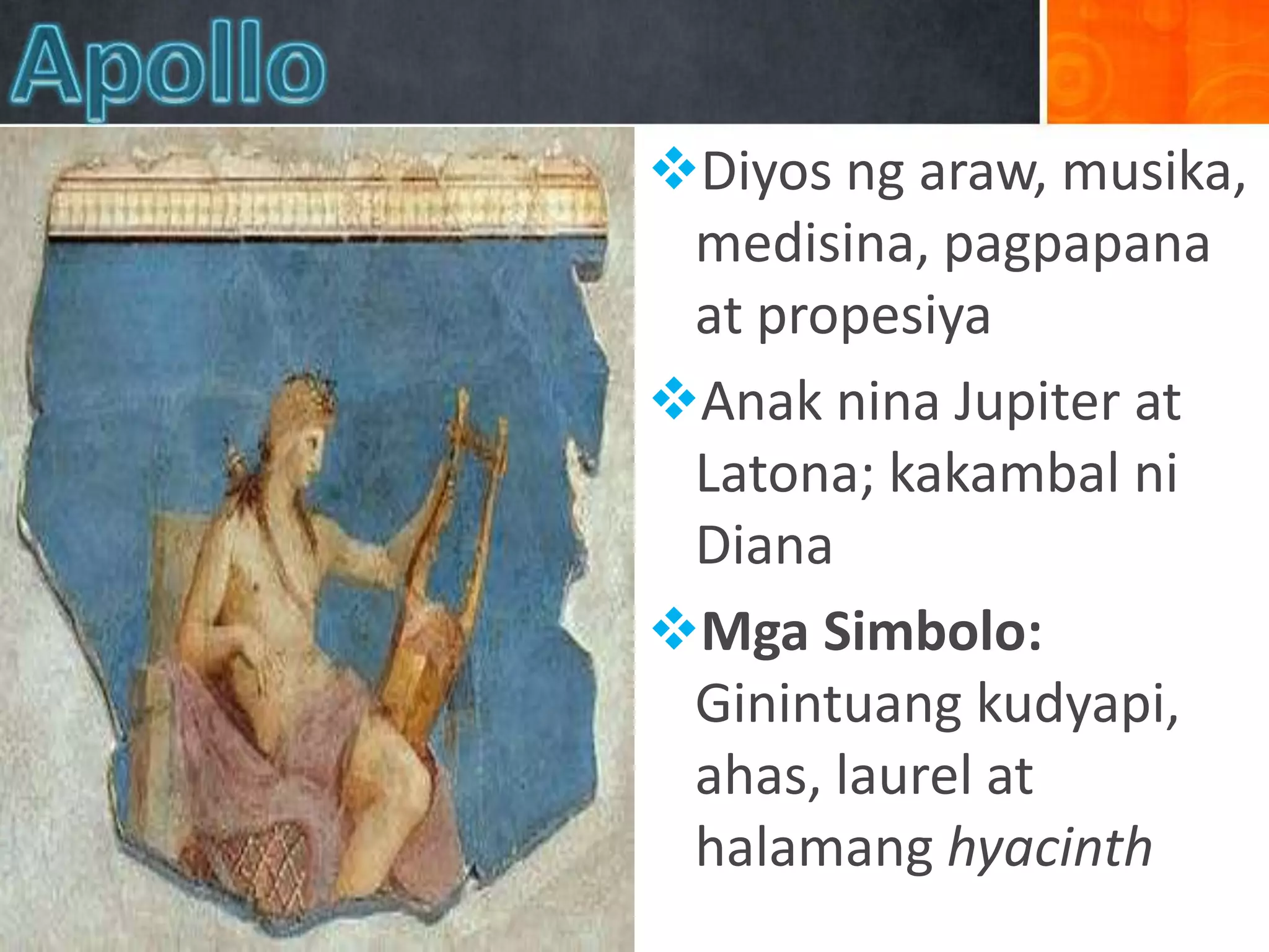 Mga Diyos at Diyosa ng Imperyong Griyego at Roman (The Gods and ...