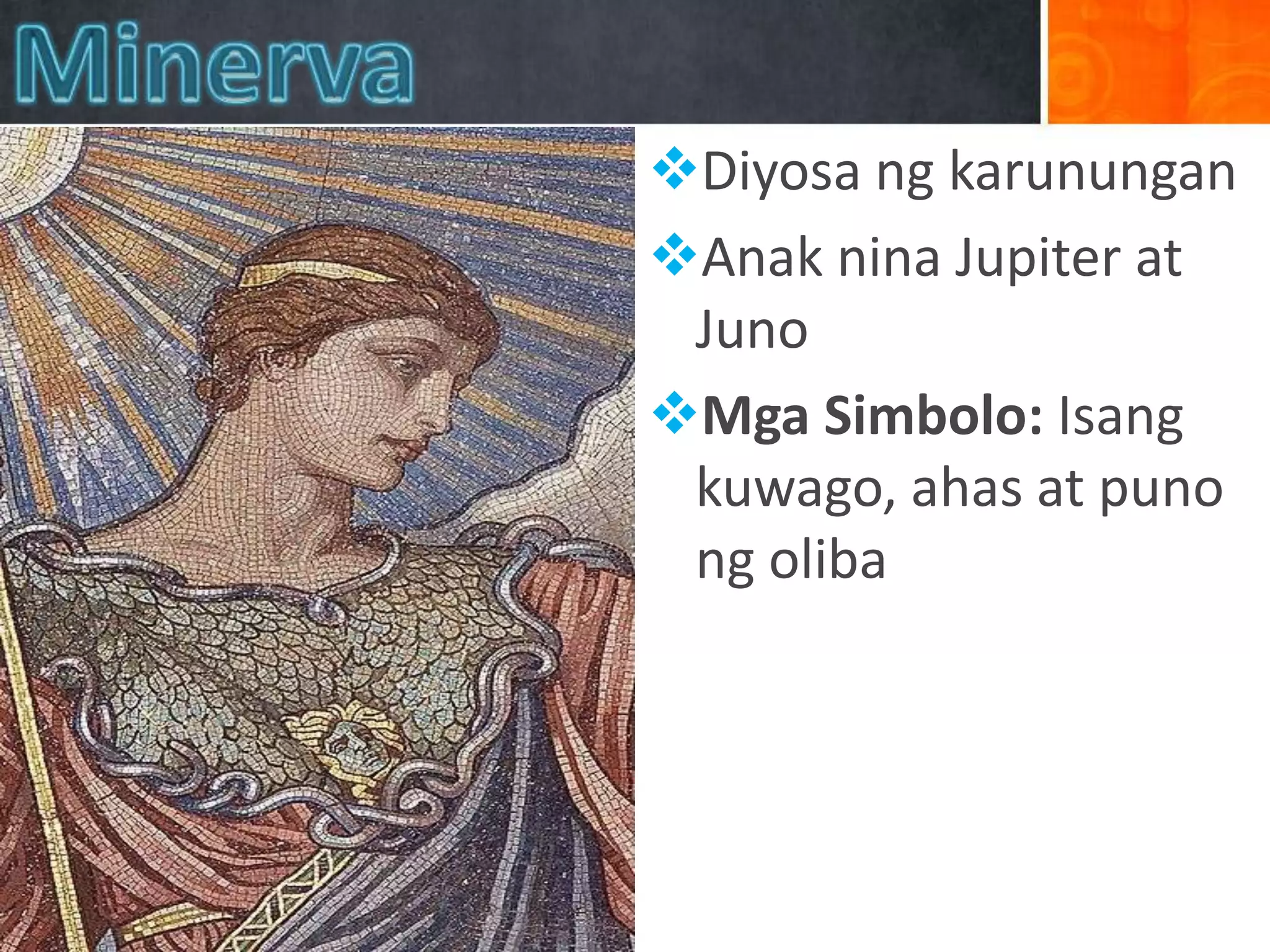 Mga Diyos at Diyosa ng Imperyong Griyego at Roman (The Gods and ...