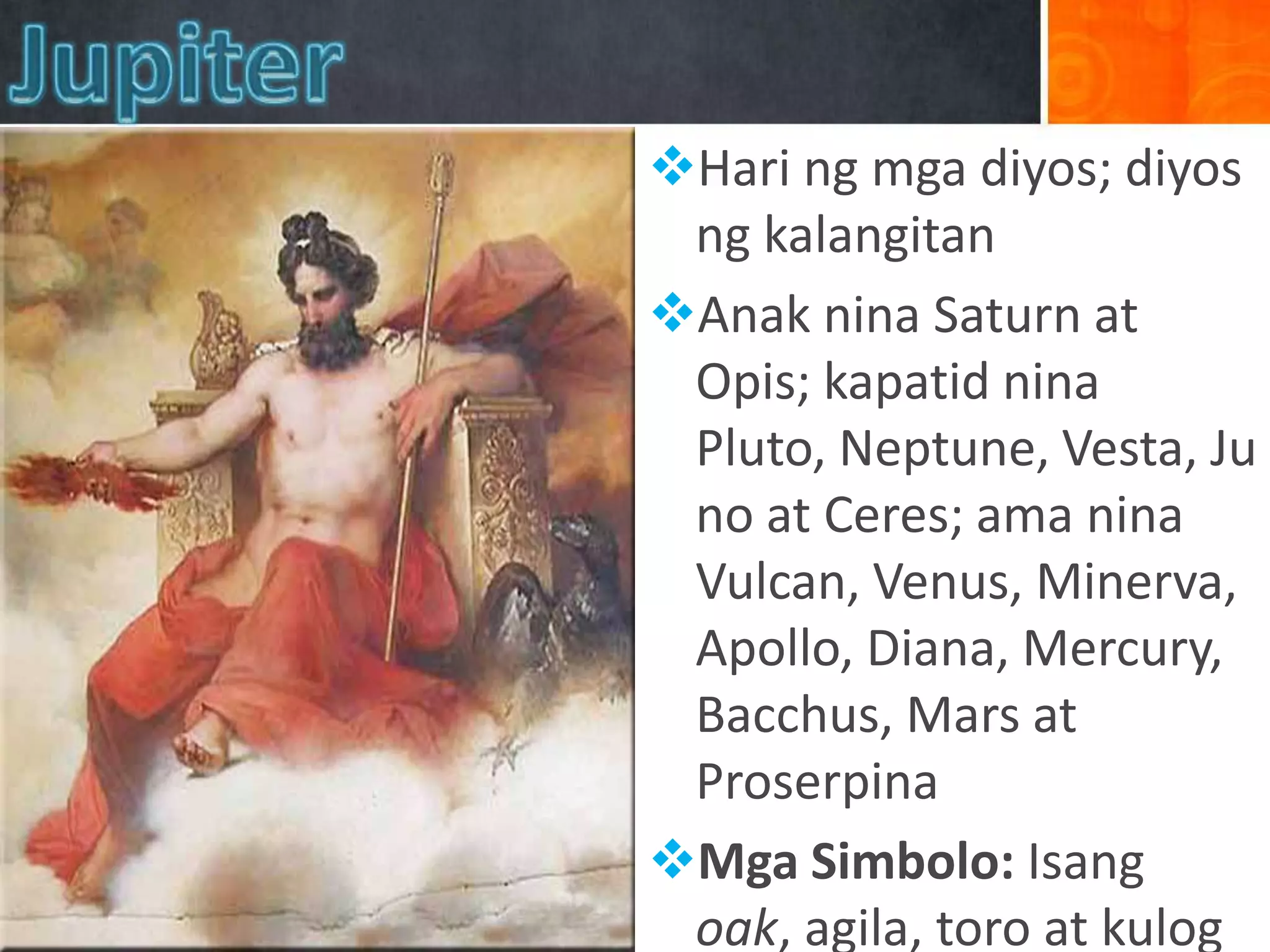 Mga Diyos at Diyosa ng Imperyong Griyego at Roman (The Gods and ...