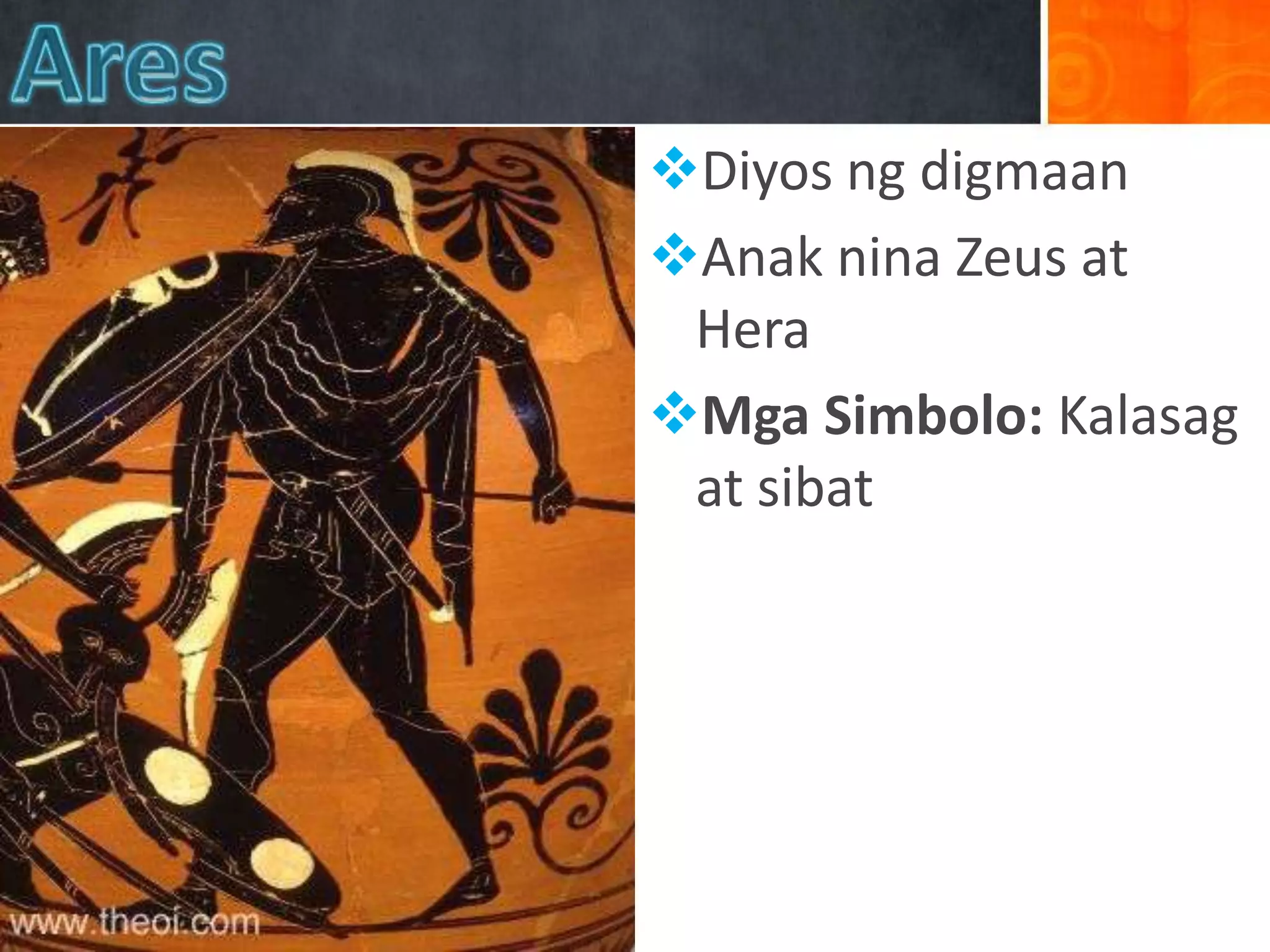 Mga Diyos at Diyosa ng Imperyong Griyego at Roman (The Gods and ...
